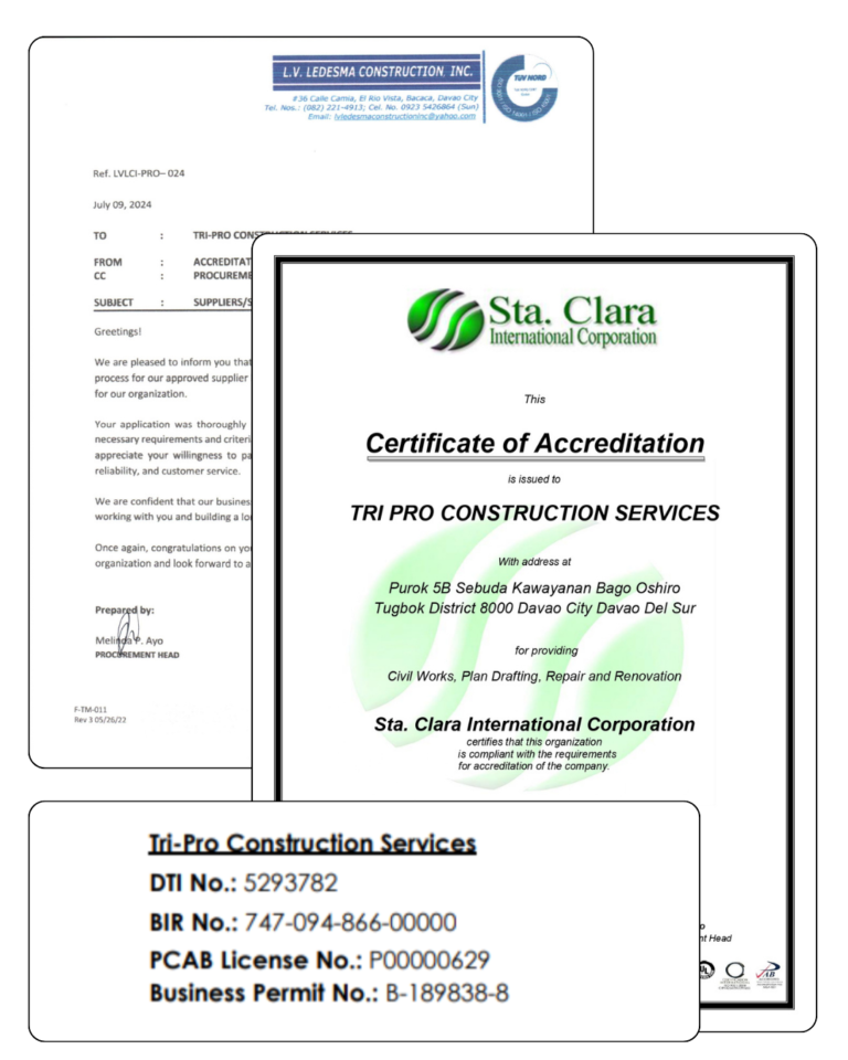Tri-Pro | Top Construction Services in Davao City